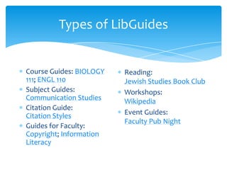 LibGuides @ LMU | PPTX