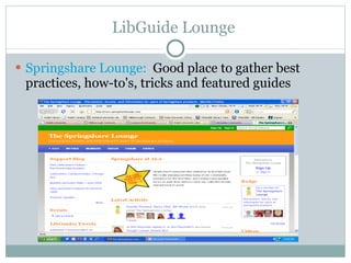 LibGuides OPAL 2009 | PPT