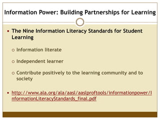 Library Instruction Overview | PPTX