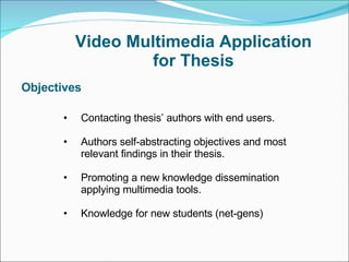 Peruvian Network of Digital Thesis: Cybertesis as a cooperative process ...