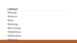 LIBOKO TSA BASOTHO.pptx