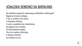 LIBOKO TSA BASOTHO.pptx