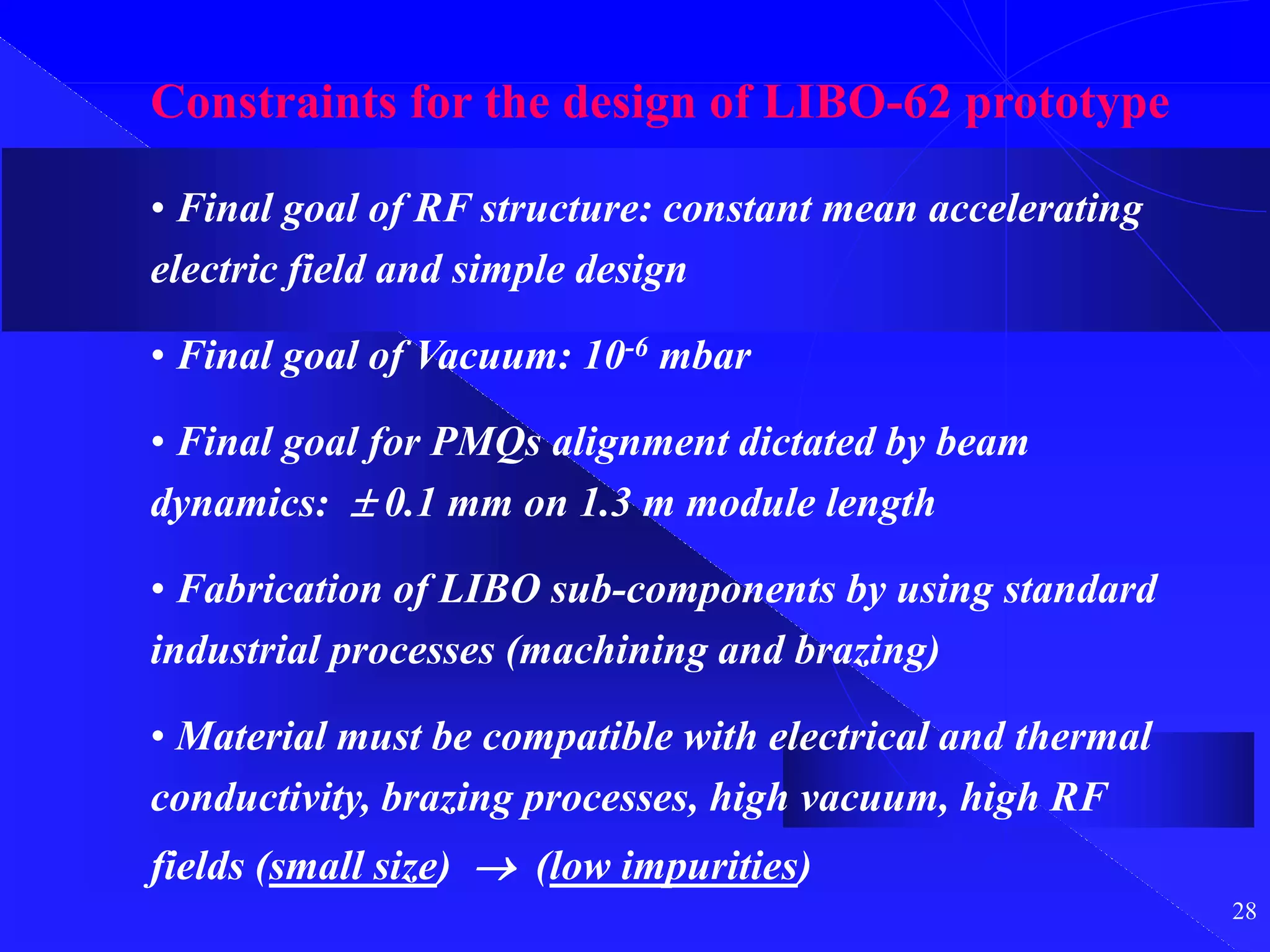 Libo proton linac booster presentation | PPT