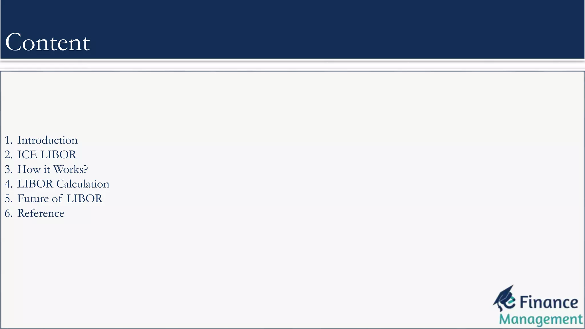 London Interbank Offered Rate | PPT