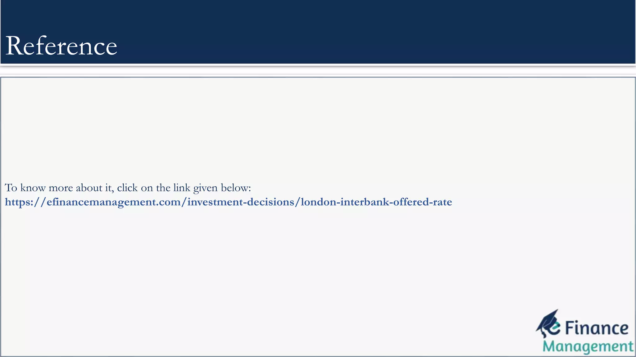 London Interbank Offered Rate | PPTX