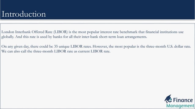 London Interbank Offered Rate | PPT