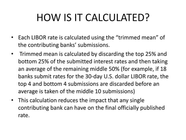 all about libor | PPT