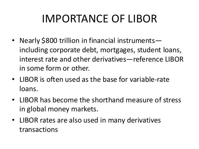 all about libor