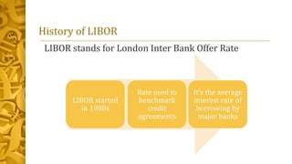 LIBOR out SOFR in | PPTX | Stocks and Bonds | Personal Investing