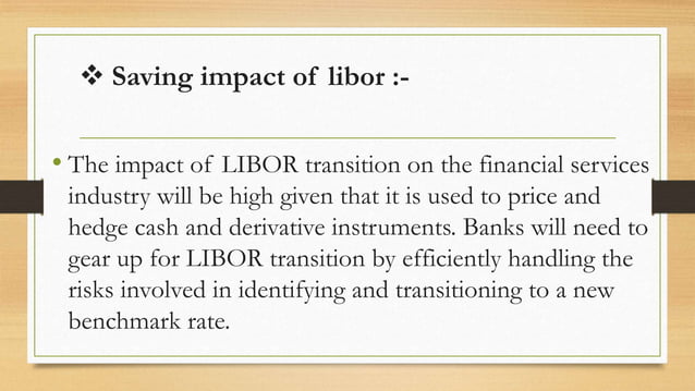 LIBOR PPT -2.pptx | Free Download