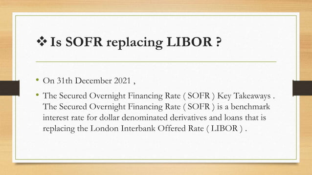 LIBOR PPT -2.pptx | Free Download