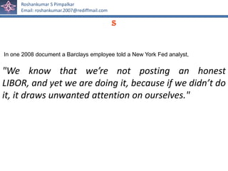Libor scandal | PPT