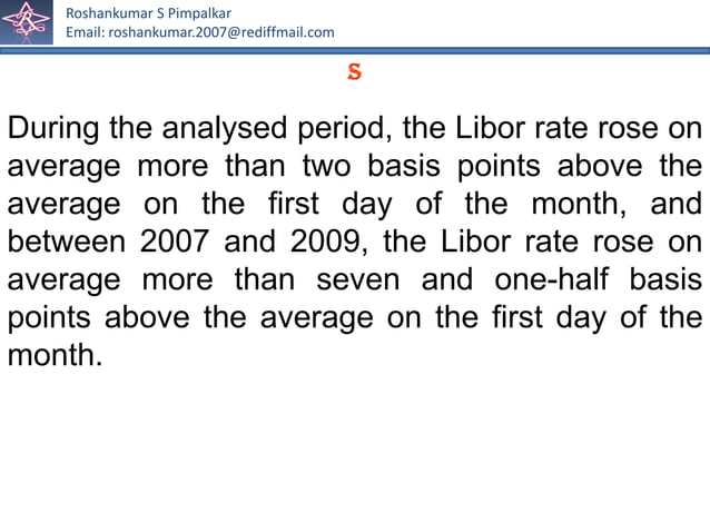 Libor scandal | PPT