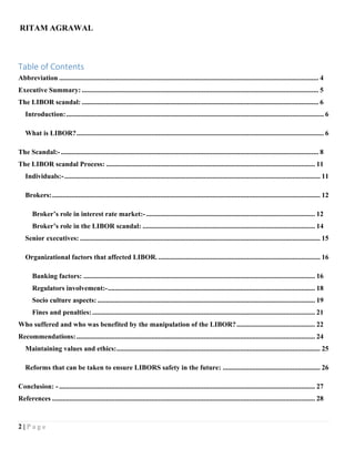 Libor scandal Report | PDF