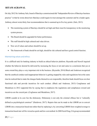 Libor scandal Report | PDF