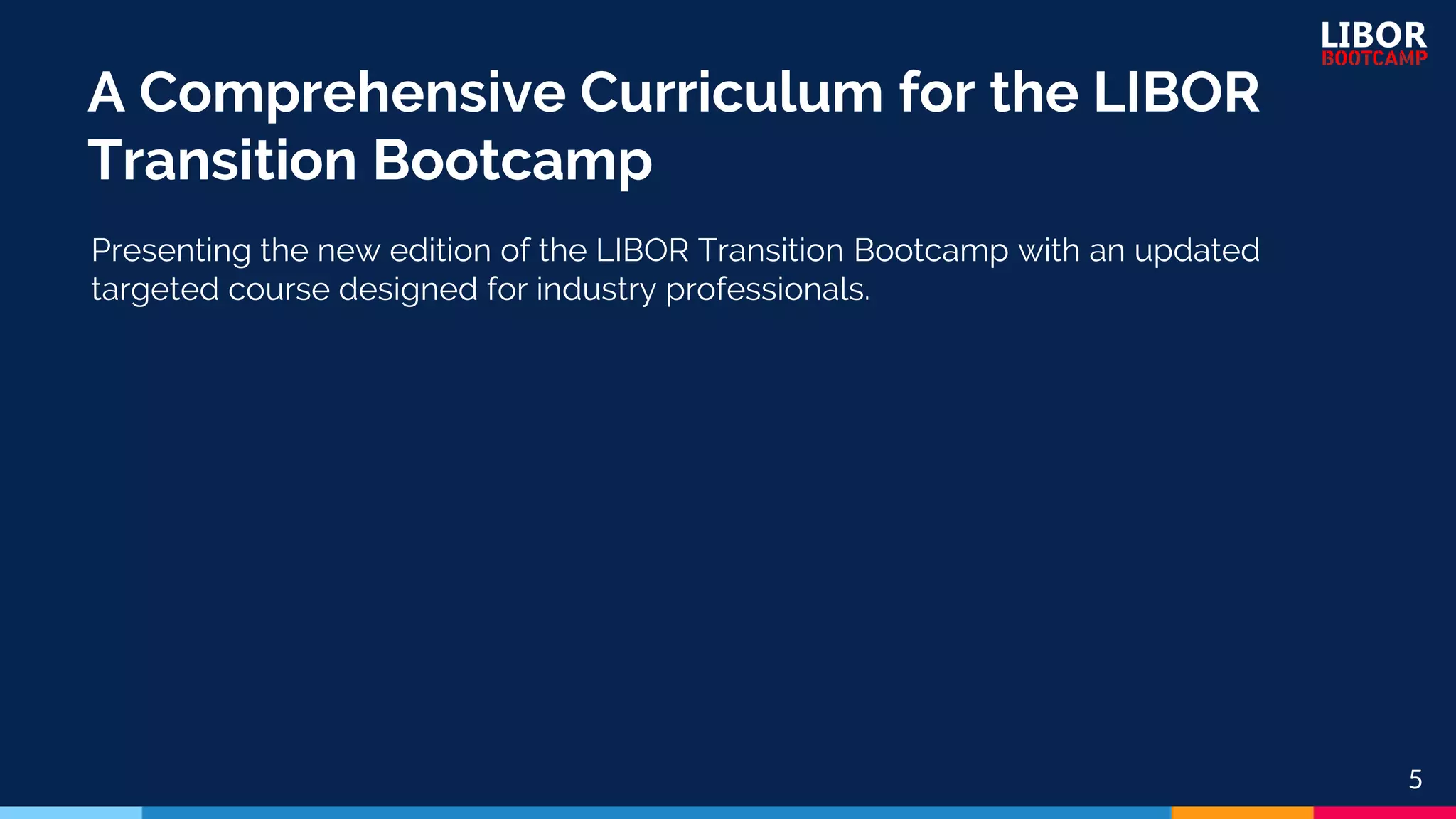 LIBOR Transition Bootcamp 2021 | PPT