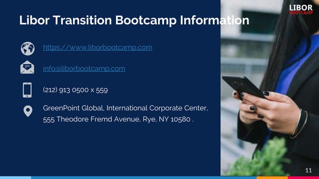 LIBOR Transition Bootcamp 2021 | PPT