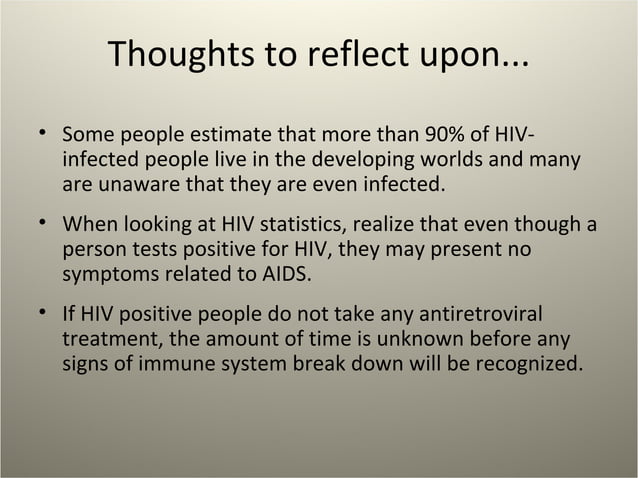 AIDS/HIV Awareness through Maps and Mashups | PPT