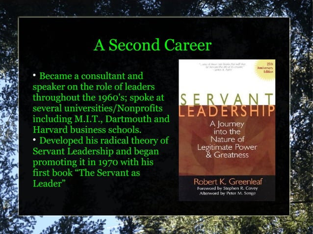 Greenleaf Leadership | PPT