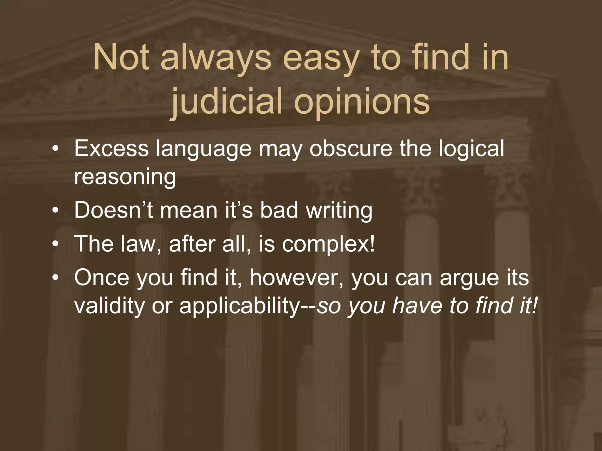 Logic 101 for Legal Reasoning | PPTX