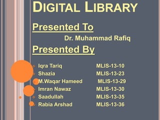 Digital Library | PPT
