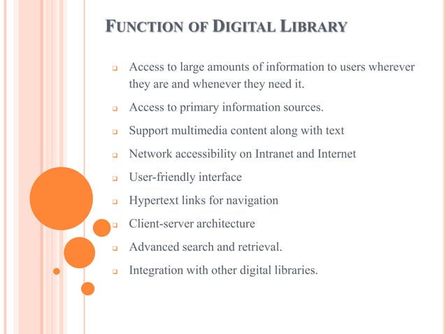 Digital Library | PPT