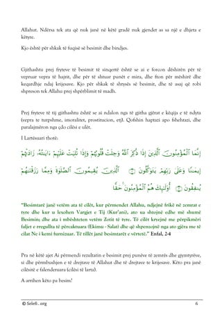 Realiteti i Besimit të Vërtetë | PDF