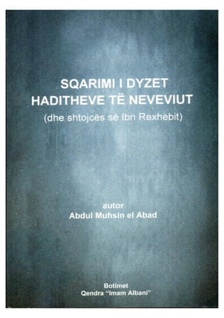 Sqarimi i dyzet haditheve të Neveviut | PDF