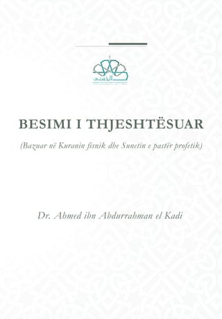 BESIMI I THJESHTËSUAR | PDF