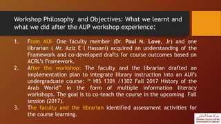 Librarian faculty team to co-design an information literacy integration ...