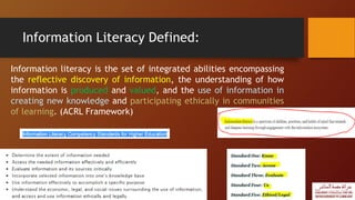 Librarian faculty team to co-design an information literacy integration ...