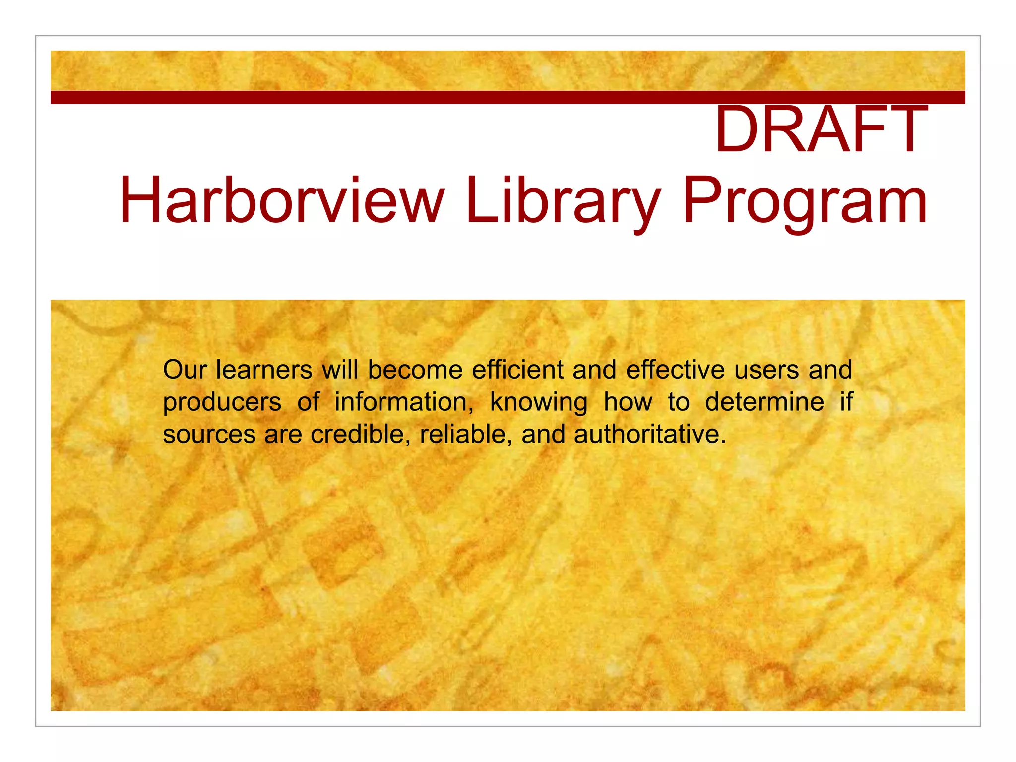 Librarian presentation | PPT