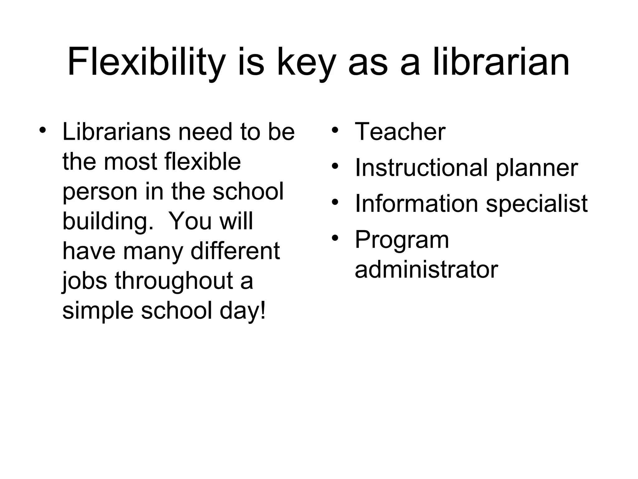 Librarian Technology Skills | PPT | Technology & Computing