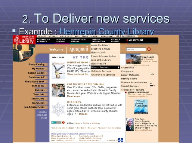 Libraries 2.0 : the French touch | PPT