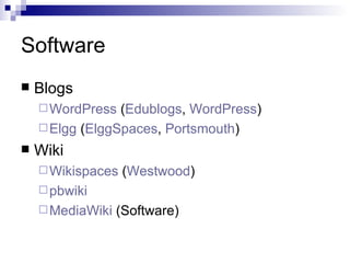 Libraries, blogs and Wikis | PPT