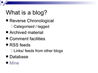 Libraries, blogs and Wikis | PPT