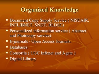 Libraries In The Knowledge Economy | PPT
