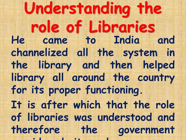 Libraries then and now | PPTX | Education