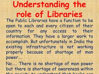 Libraries then and now | PPTX