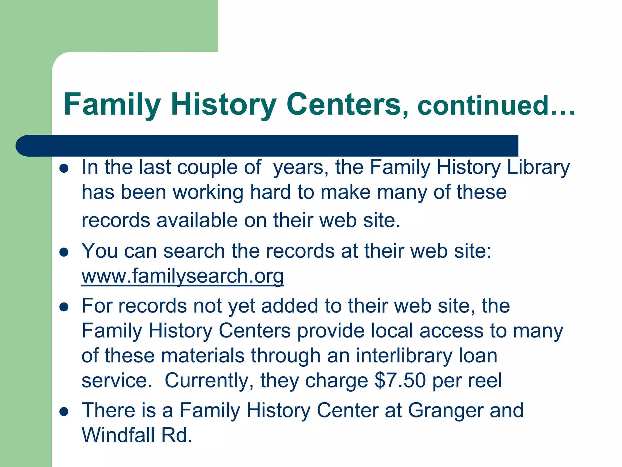 Libraries and archives | PPTX