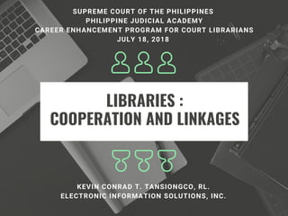 Libraries: Cooperation and Linkages | PDF