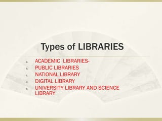 literature study library | PPTX