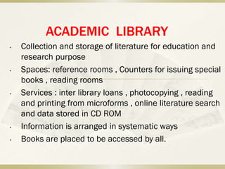 literature study library | PPT