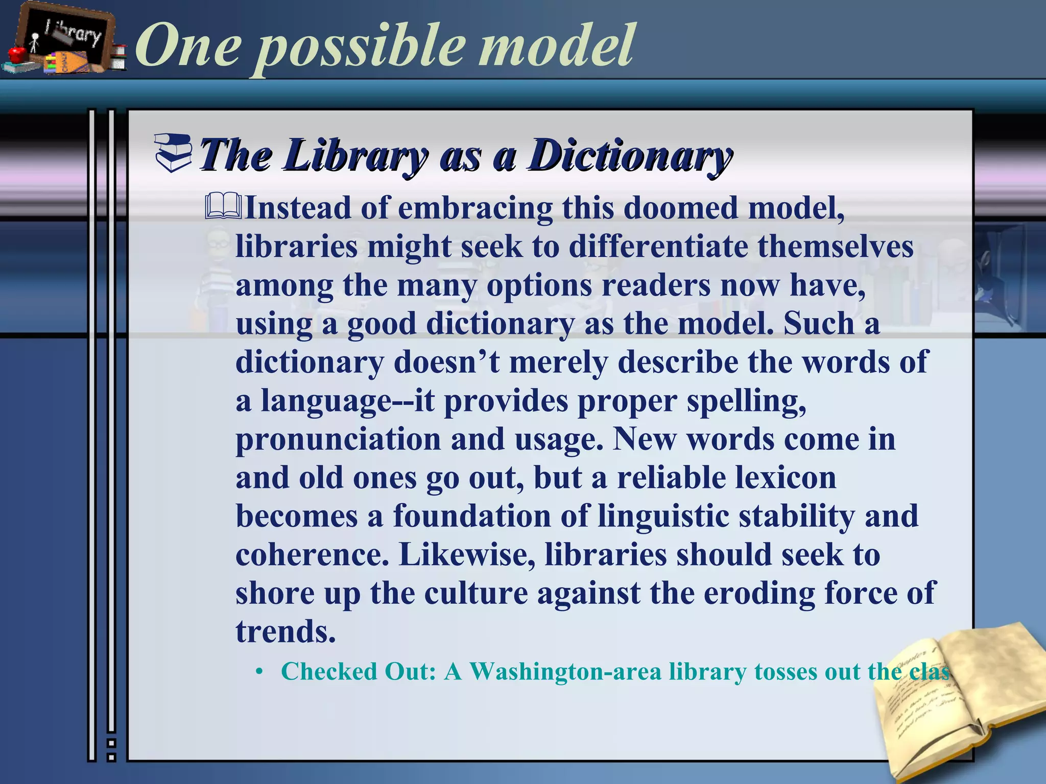 What are Libraries and What are they good for? | PPT
