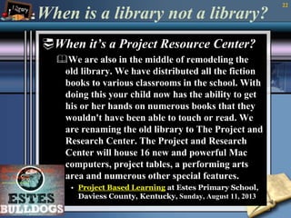 What are libraries and what are they good for? | PPTX