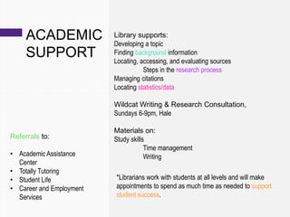 Resident Assistant library training presentation | PPTX