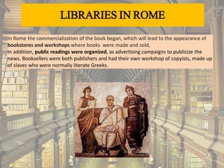 Libraries in ancient times 1 | PPT