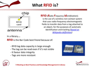 Libraries in tune : RFID in the Engineering, Education Sciences and Law ...