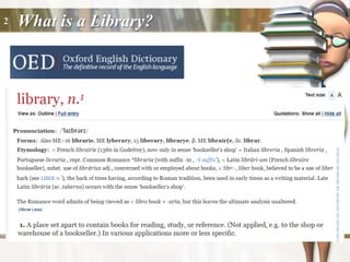 What are Libraries and Librarians? | PPT