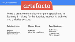 A Collaborative Guide to Library Makerspaces | PPT